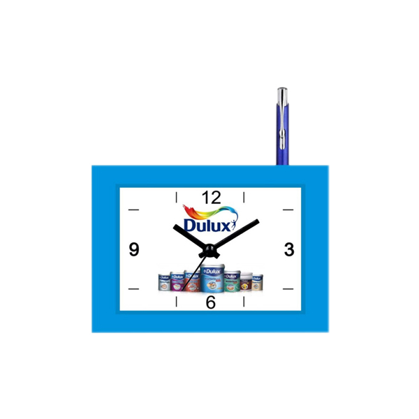 Table Clock (Blue) – Corporate Gifts | Promotional Gifts | Office ...