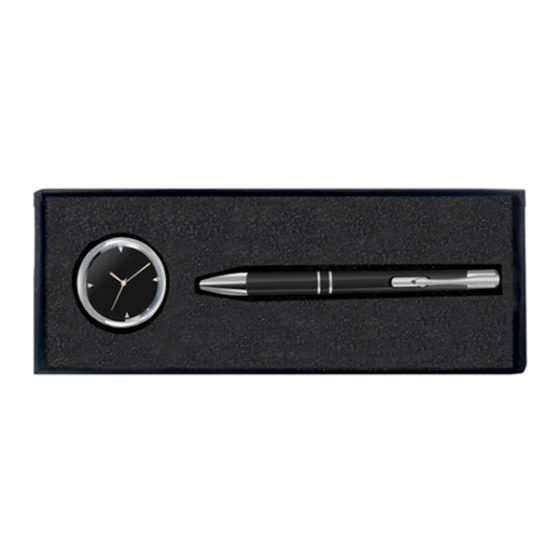 Table Clock with Pen – Corporate Gifts | Promotional Gifts | Office ...
