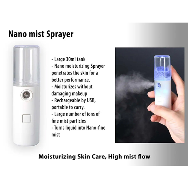 Nano Mist Sprayer | Useful For Sanitizing And Cosmetic Purpose ...